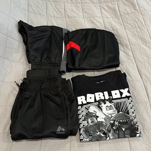 Roblox, Athletic, RBX | Other | Sold Boys 3 Pr Long Pants And Roblox ...